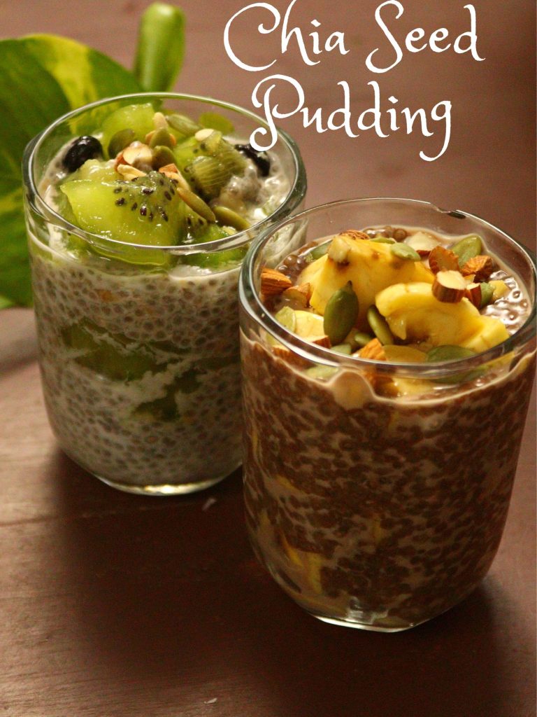 Easy Chia Seed Pudding Recipes-2 Types | Healthy & Delicious
