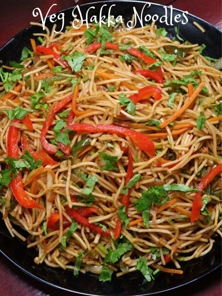 Hakka Noodles Recipe | Veg Hakka Noodles - Passion2Cook