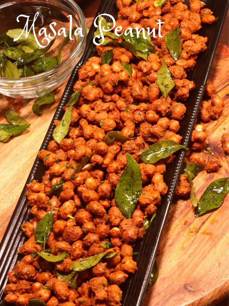 Crispy Masala Peanuts: A Flavorful Snack Delight