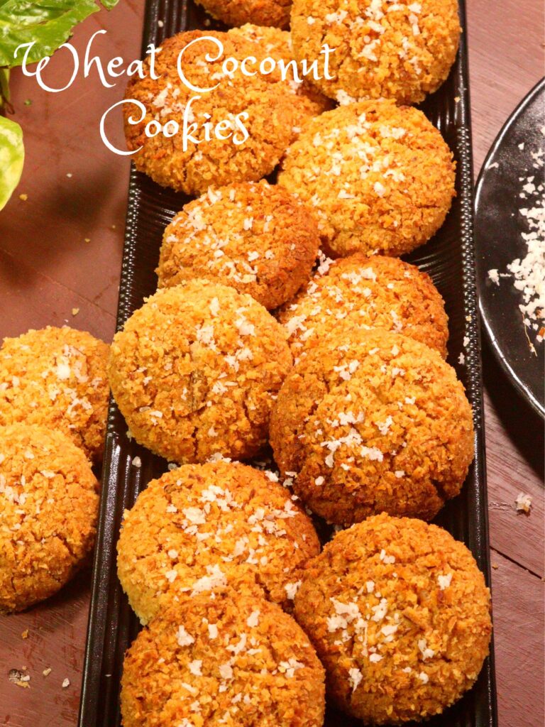 Easy Wheat Coconut Cookies | Healthy & Delicious