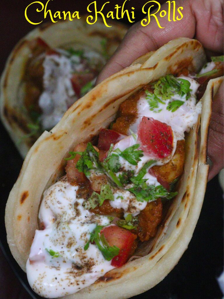 Discover the Irresistible Chana Kathi Rolls: A Fusion of Flavors and Spice